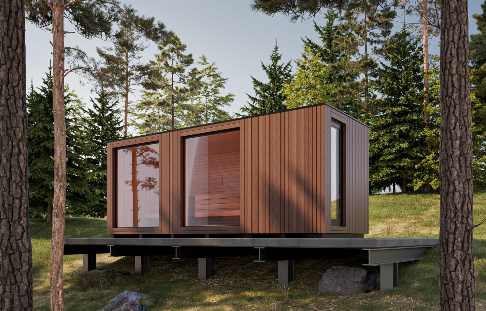 Outdoor Sauna Rituals: Daily Calm & Wellness - Wellness One